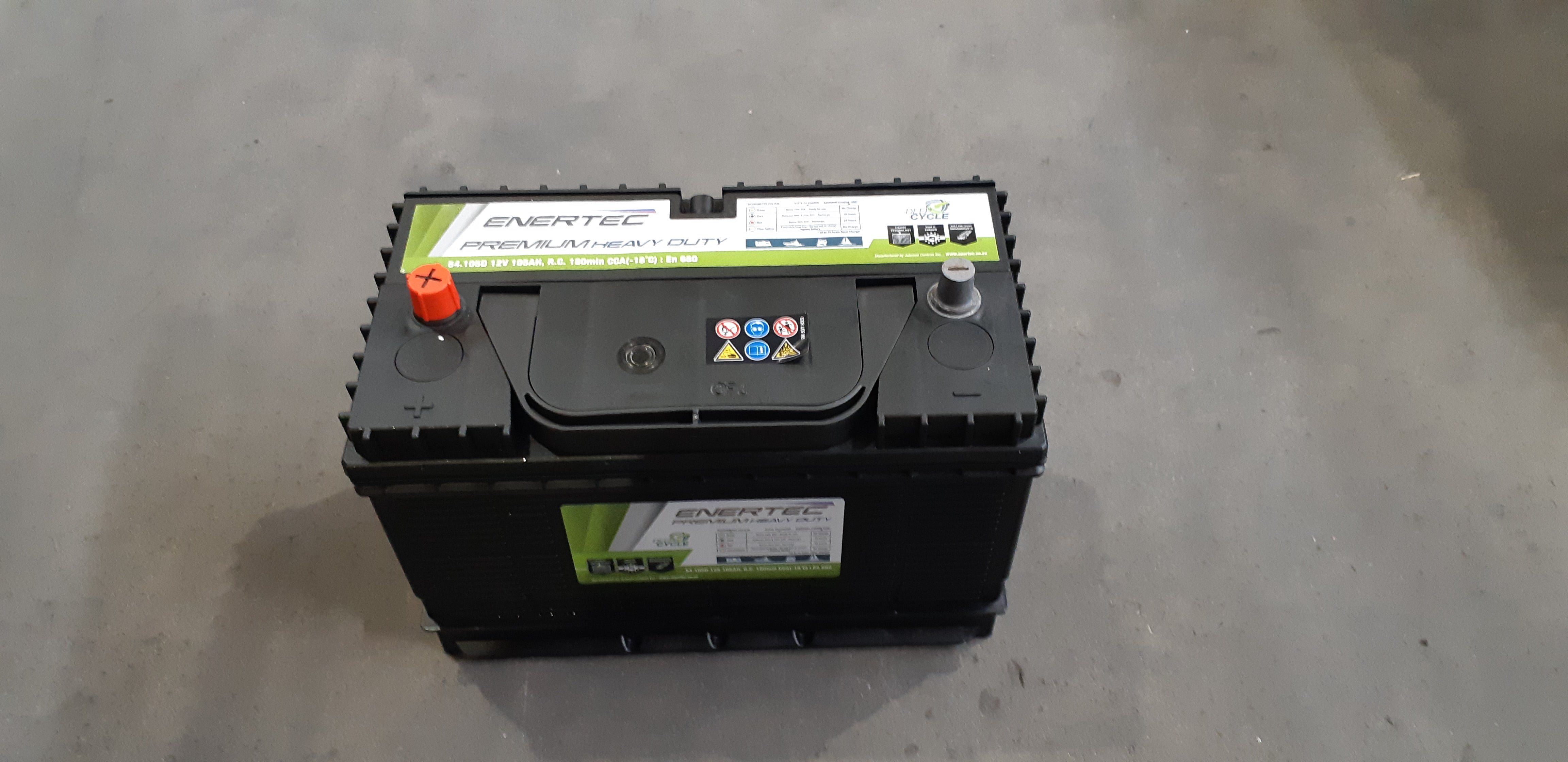 Deep Cycle Battery - ENERTEC 674D – 4x4 And More
